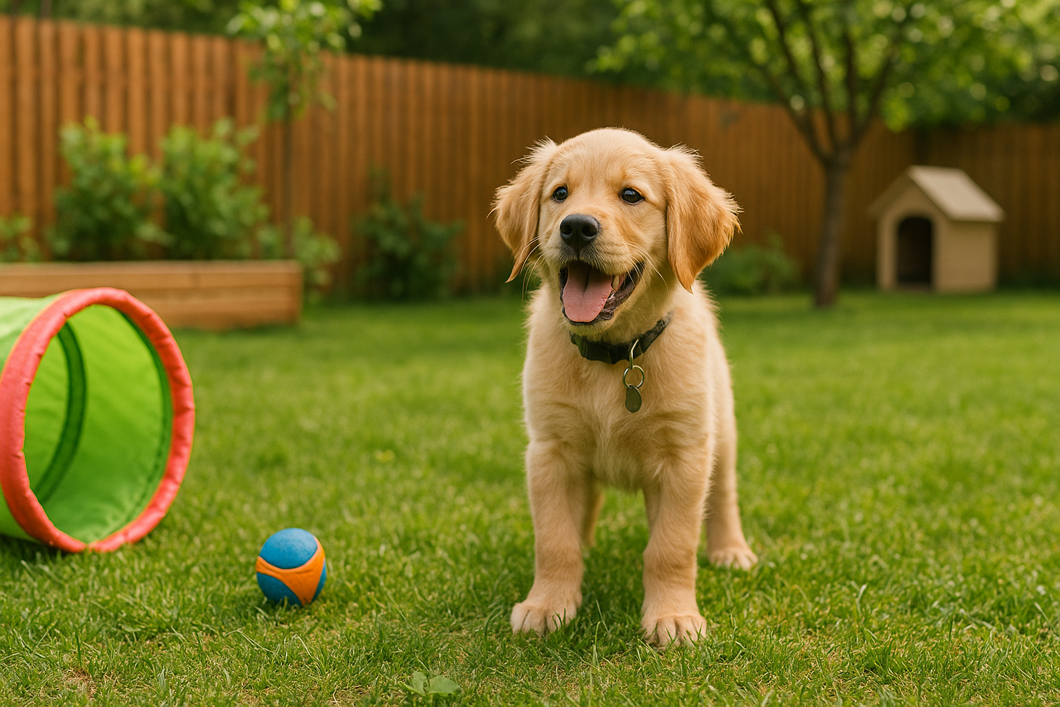 How To Create A Puppy-Safe Backyard Play Zone | Happy Puppy Tips
